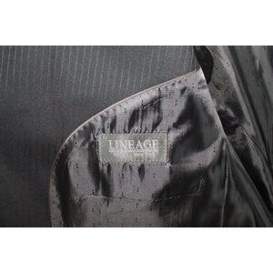 Lineage | Suits & Blazers | Lineage Milan New York Black Pinstriped 2 ...